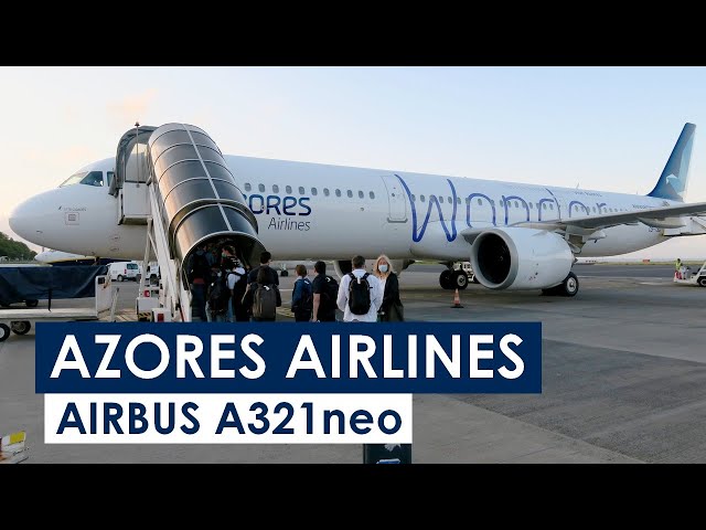 Azores Airlines A321neo Business Class: Lisbon to Azores